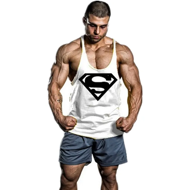 Superman singlet crime shirtwaist, male sweat absorption exercise ...