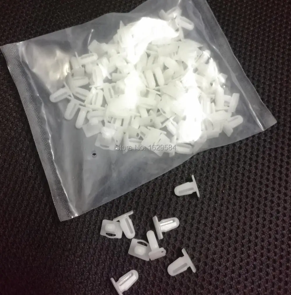 500 Pcs Door Sill Strip Kick Plate Trim Moulding Fastener Clips Fit For ...