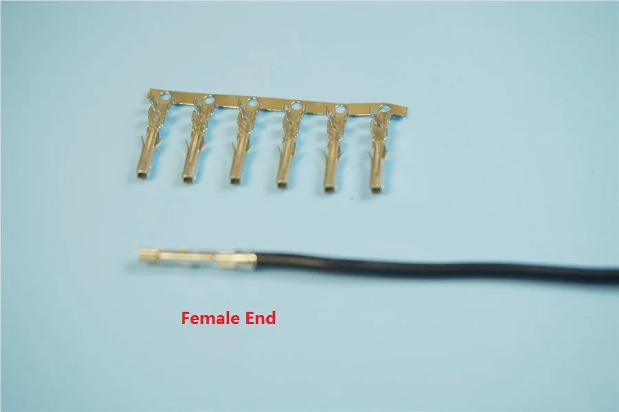 500pcs UL1571 22 AWG Crimp Terminal Pin Wire Female 5557 / 5559 for 3.0 ...