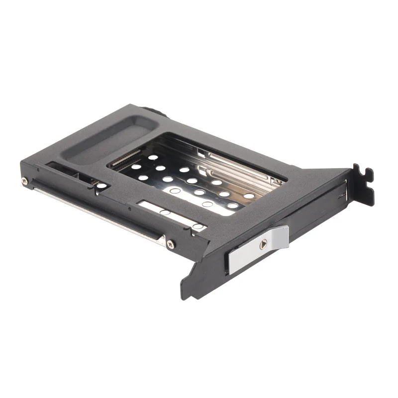 2.5in SATA aluminum bracket HDD/SSD Tray less mobile rack for PCI ...