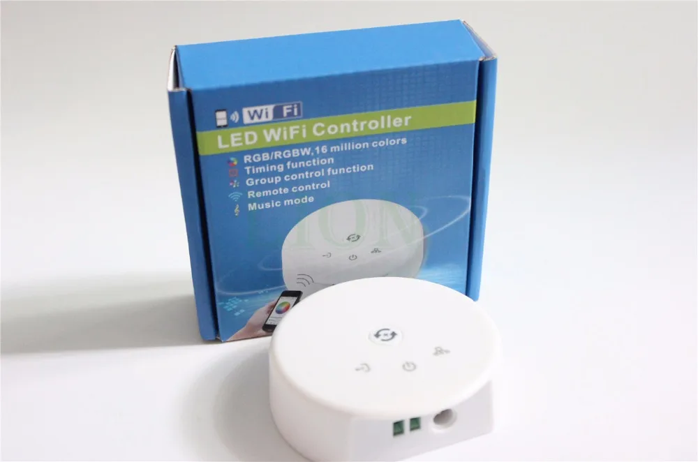 Magia UFO LED controlador WIFI DC12V/24 V para/RGB/RGBW LED tira de luz ...