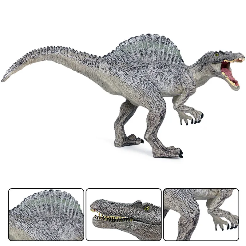 Oenux Large Size 30X11X15cm Open Mouth Spinosaurus Dinosaur World Park ...