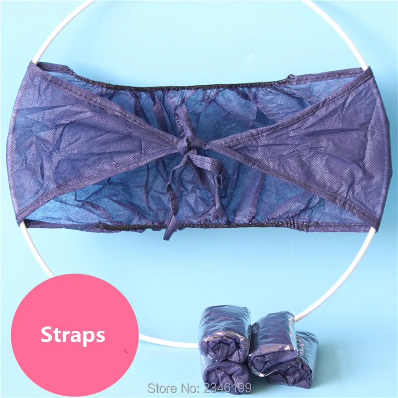50pcs/pack High Quality Deep Blue Disposable Bra With Straps Sterilized ...