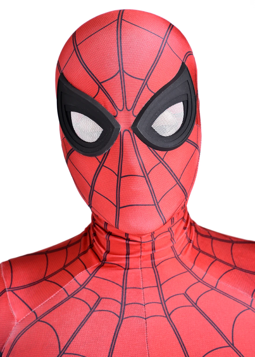 Newest Homecoming Spiderman Costume 3d Print Spandex Fullbody Halloween Cosplay Spider Superhero