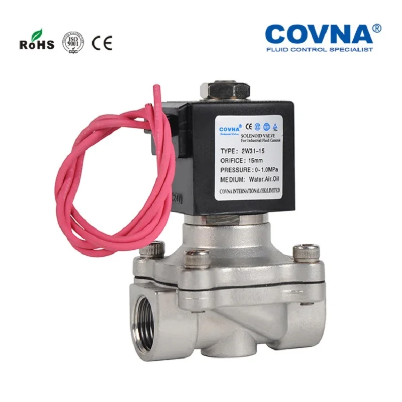 2 inch 2W31 SS304 solenoid valve-in Valve from Home Improvement on ...