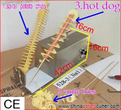 Ribbon Fries Machine
