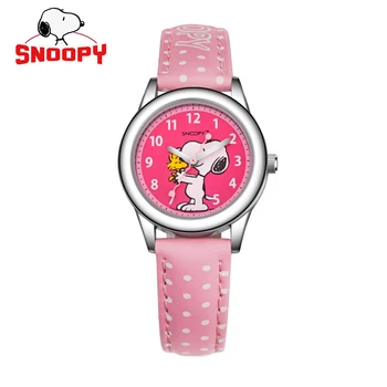 Genuine snoopy kids watches cute Cartoon snoopy Children watch women ...