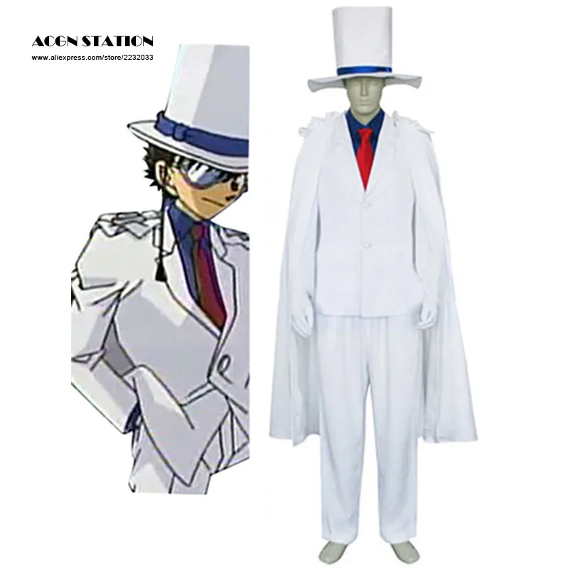 2018 Customize for adults and kids Hot Detective Conan Kaito Costume ...