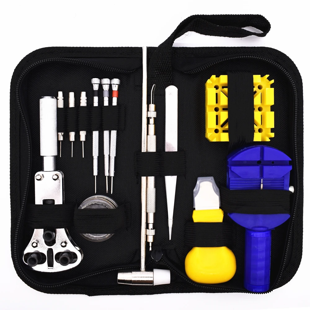 Watch Repair Tool Kit Watchmaker Case Opener Watches Chain Remover ...