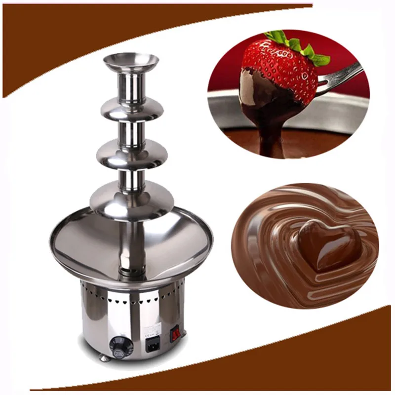 Electric Melting Chocolate Fondue Machine Chocolade Fontein Zf ...