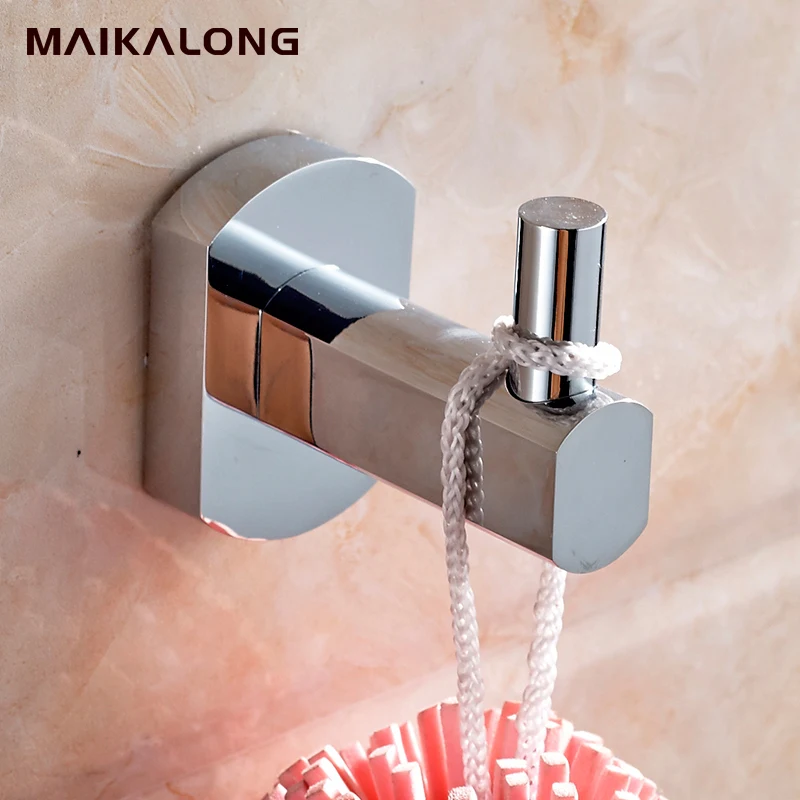 Robe Hook Clothes Hook Solid Brass Chrome Finish Bathroom Hardware Robe Hook Clothes Hook Solid Brass Chrome Finish Bathroom Hardware