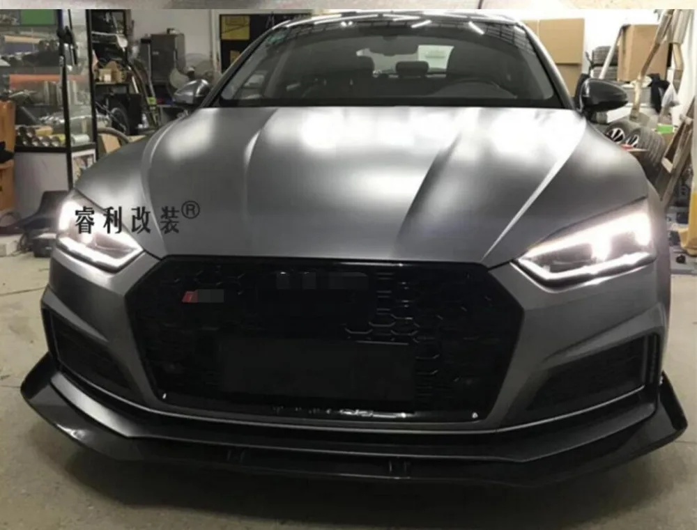 Carbon Fiber Car Front+Rear Bumper Lip Spoiler Auto Car Diffuser Fits ...