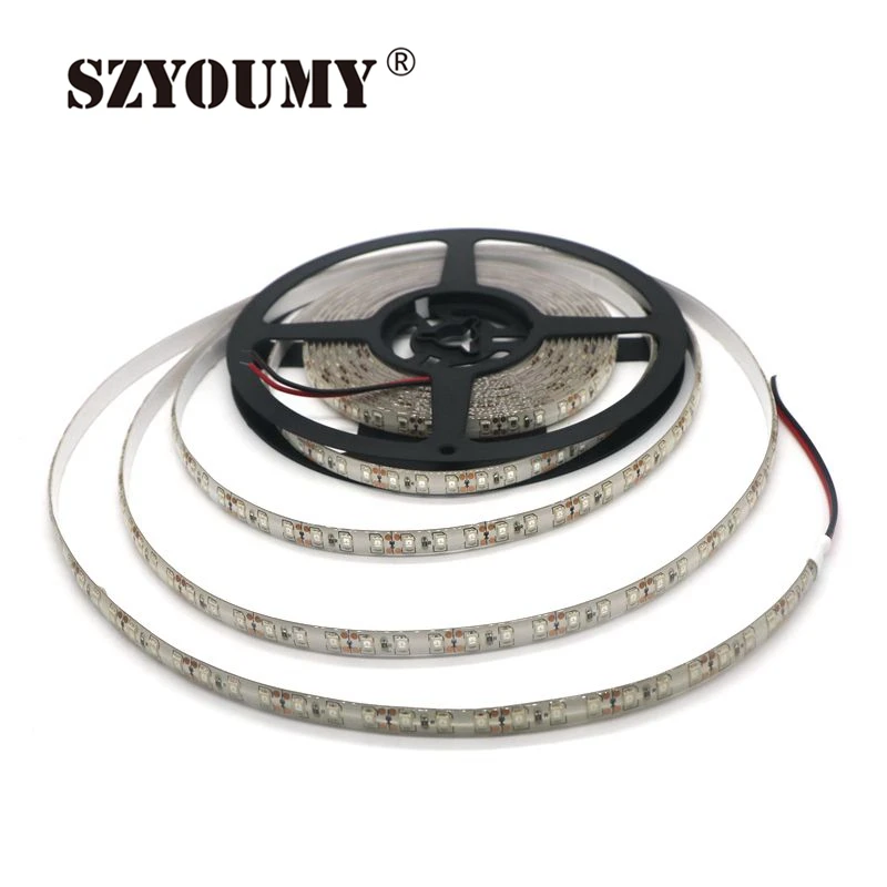 SZYOUMY SMD 3528 LED Strip 120 LED/m DC12V Flexible LED Light White ...