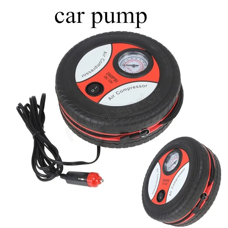 High Quality Car Air Compressor Auto Portable Pump 260psi Dc12v With 3 ...