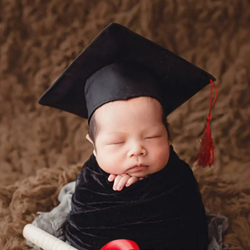 Baby Hat Photography Photo Commemorative Memorial Doctor Cap Funny Cute ...