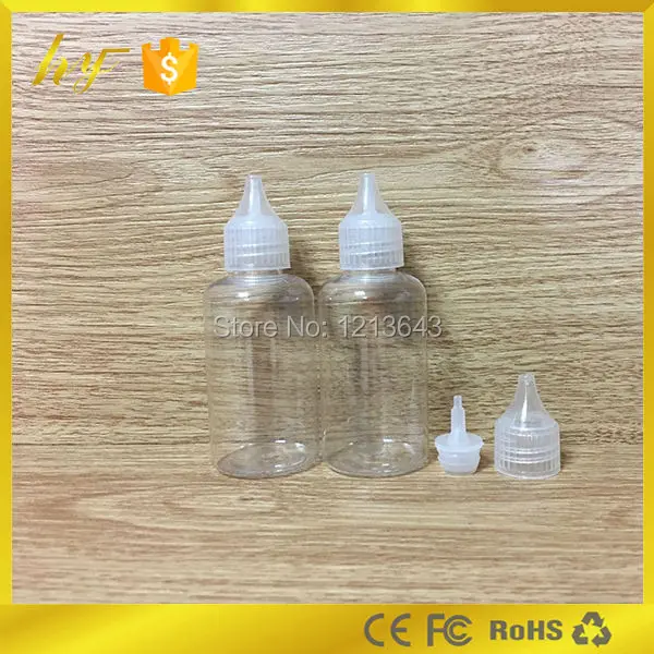 50ml PET plastic e liquid bottle cigarette oil bottle and vapor juice ...