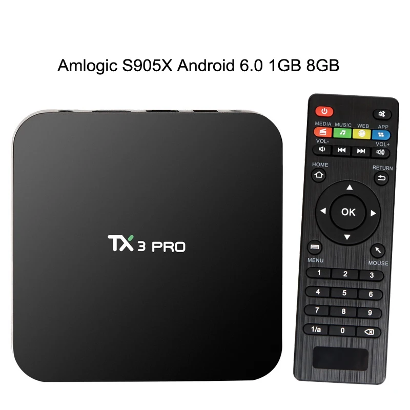 Aliexpress.com : Buy Amlogic S905X Quad Core Android 6.0 Smart TV Box ...