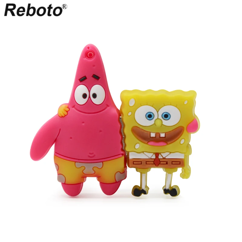 Reboto Patrick Star Pen Drive Sponge Bob Pendrive 64GB 32GB 16GB 8GB ...