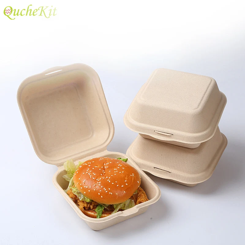 20/50pcs Disposable Eco-friendly Bento Box Meal Storage Food Prep Lunch ...
