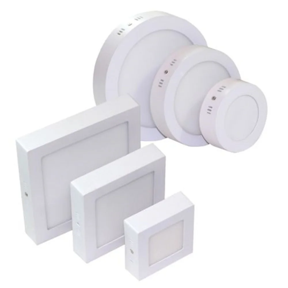 Luz LED cuadrada de superficie para techo, 9W, 15W, 25W, Panel de luz ...