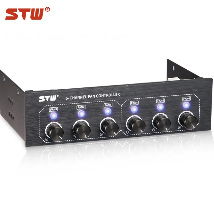 STW-pc-fan-front-panel-6-channel-fan-speed-controller-pc-5-25-fan ...