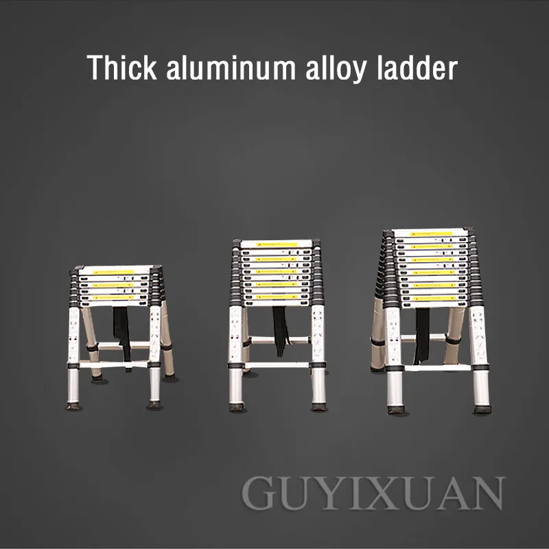 Multifunctional Telescopic Ladder Aluminum Alloy Articulated Extendable ...