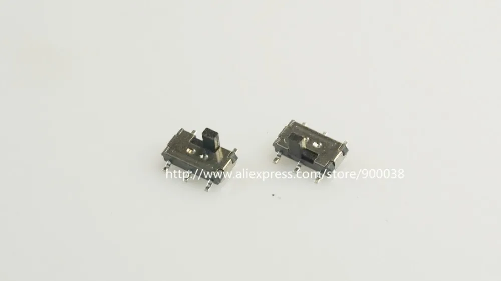 1000 Pcs Miniature Slide Switch 6 Pin 2p2t Dpdt On On Surface Mount Smt Smd Pcb Gull Wing
