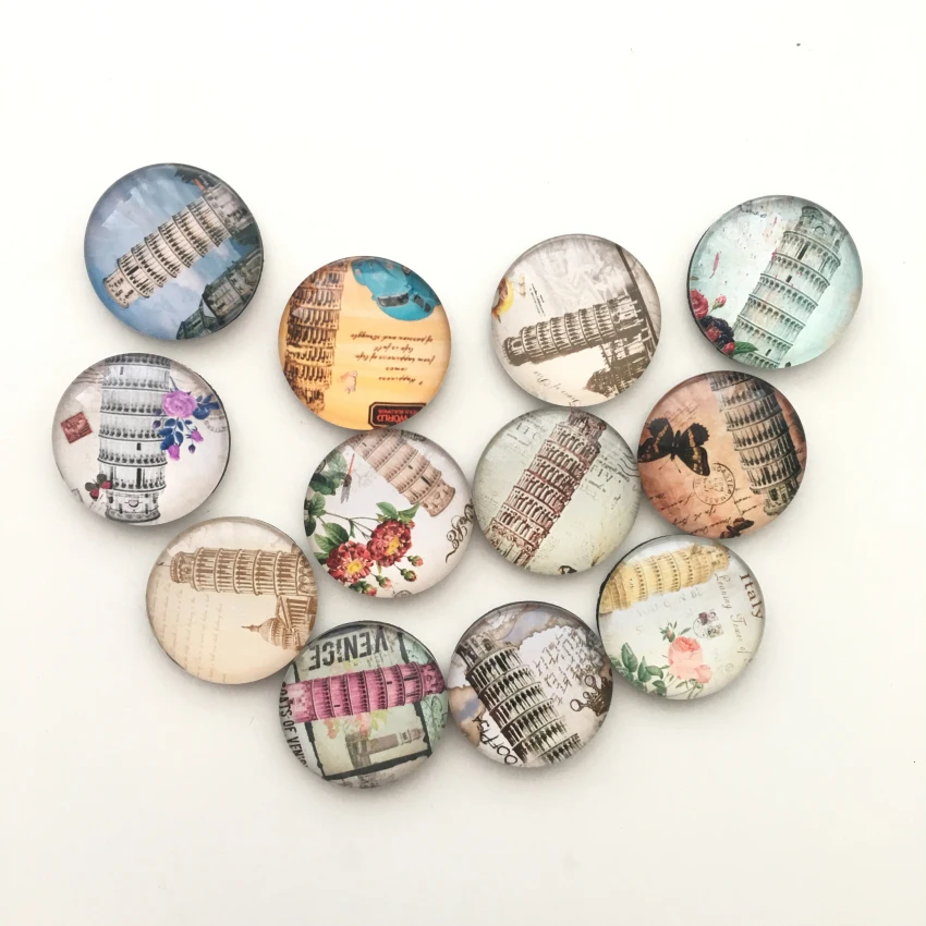 Free-shipping-12pcs-lot-Leaning-Tower-of-Pisa-Crystal-Glass-Fridge ...