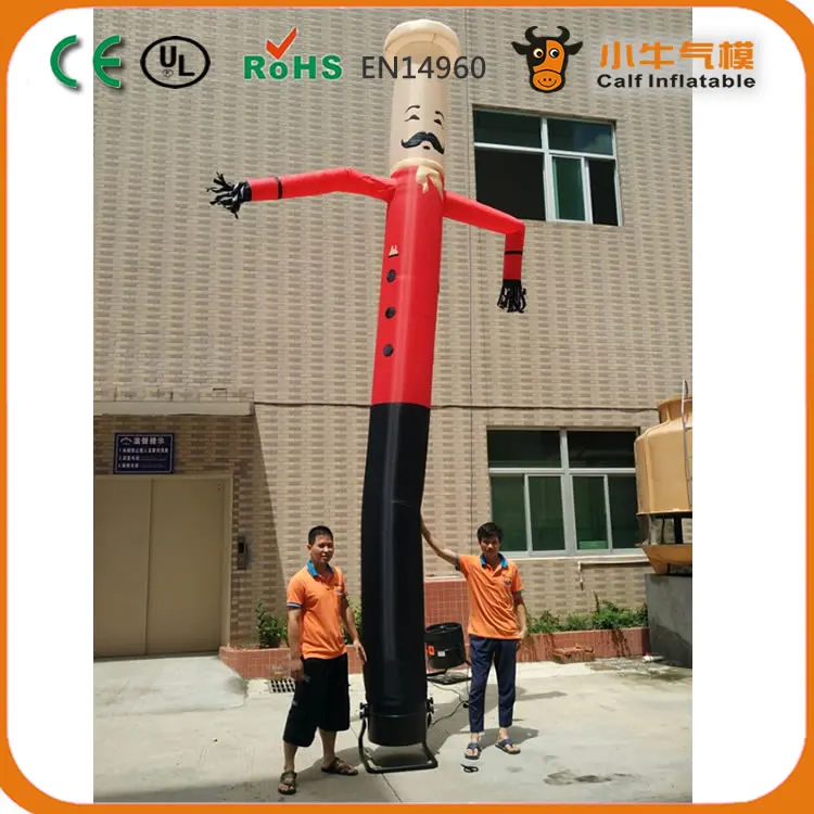 Free shipping 20ft 6m Chef inflatable air dancer,small inflatable air ...