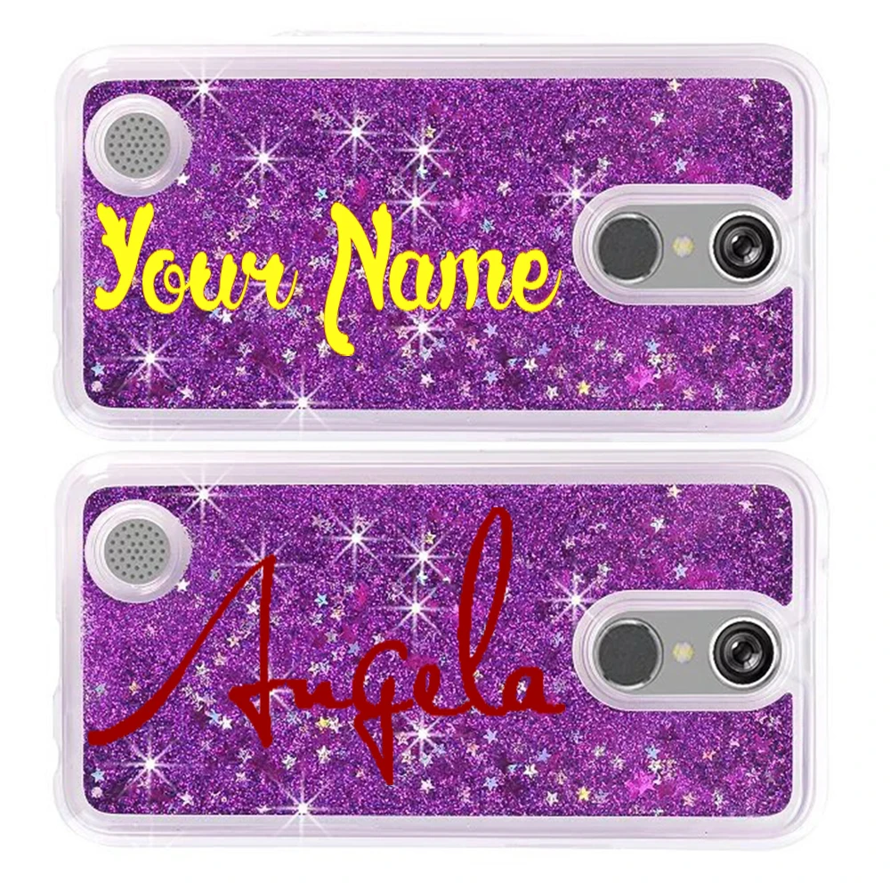 Name Case Customized For LG LV3 LV5 V20 Stylus 2 Plus Stylo 3 Liquid