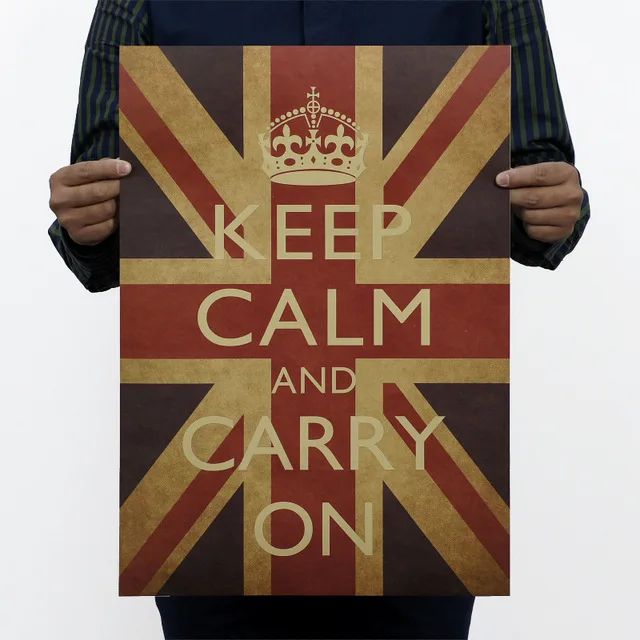 Keep Calm And Carry On British Flag Wallpaper