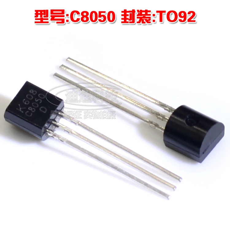 Novo c8050 para 92 npn potência transistor saída 40 v 0.5a s8050 to92 ...