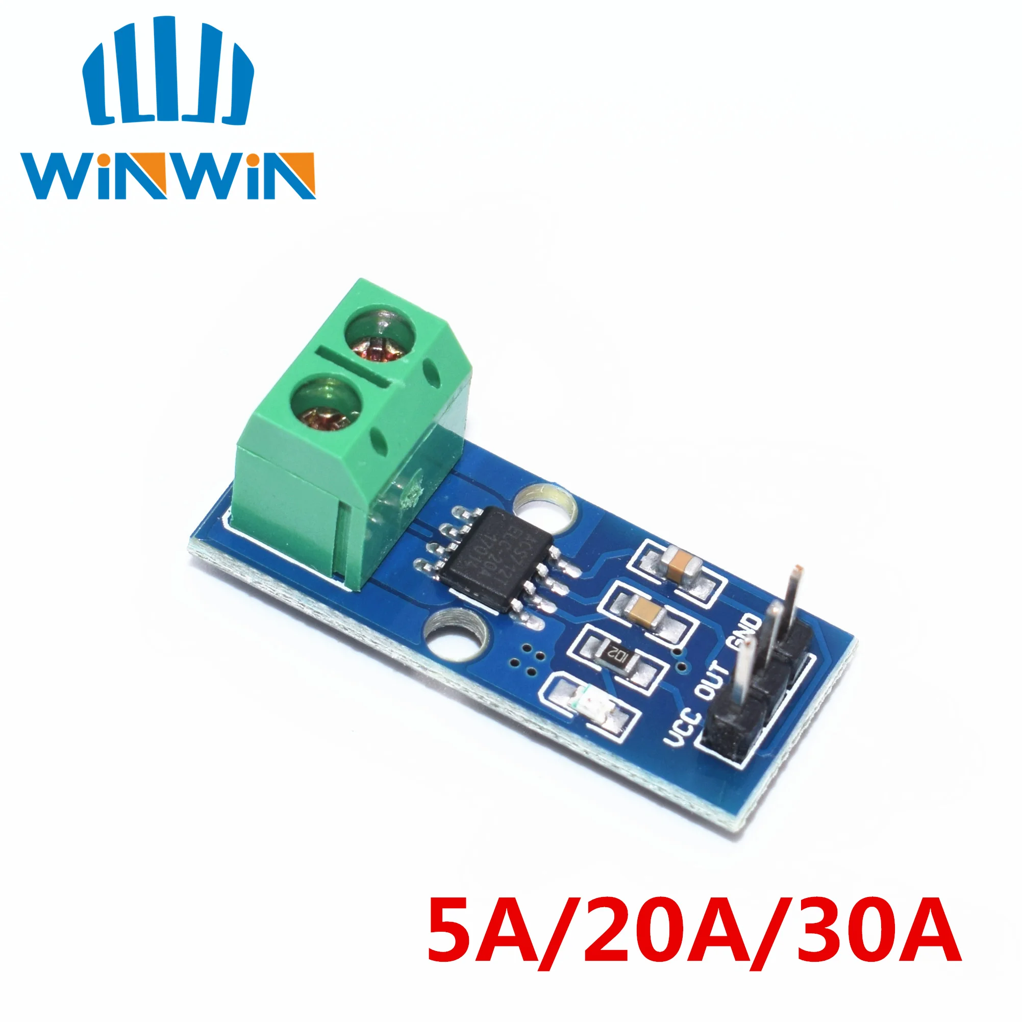Free Shipping 10pcs ACS712 5A/ACS712 20A/ACS712 30A Hall Current Sensor ...