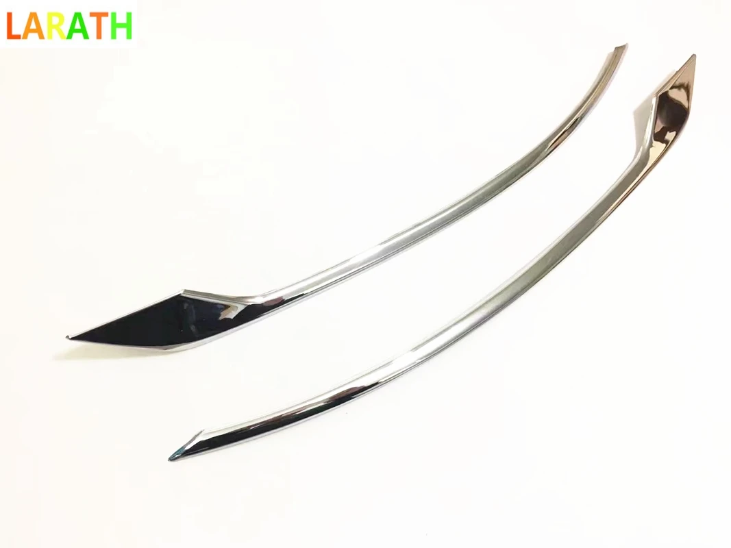 인기 상품 볼보 XC60 2018 2019 자동차 스타일링 바디 감지기, ABS 크롬 커버 트림 후면 후면 안개등 램프 프레임 ...