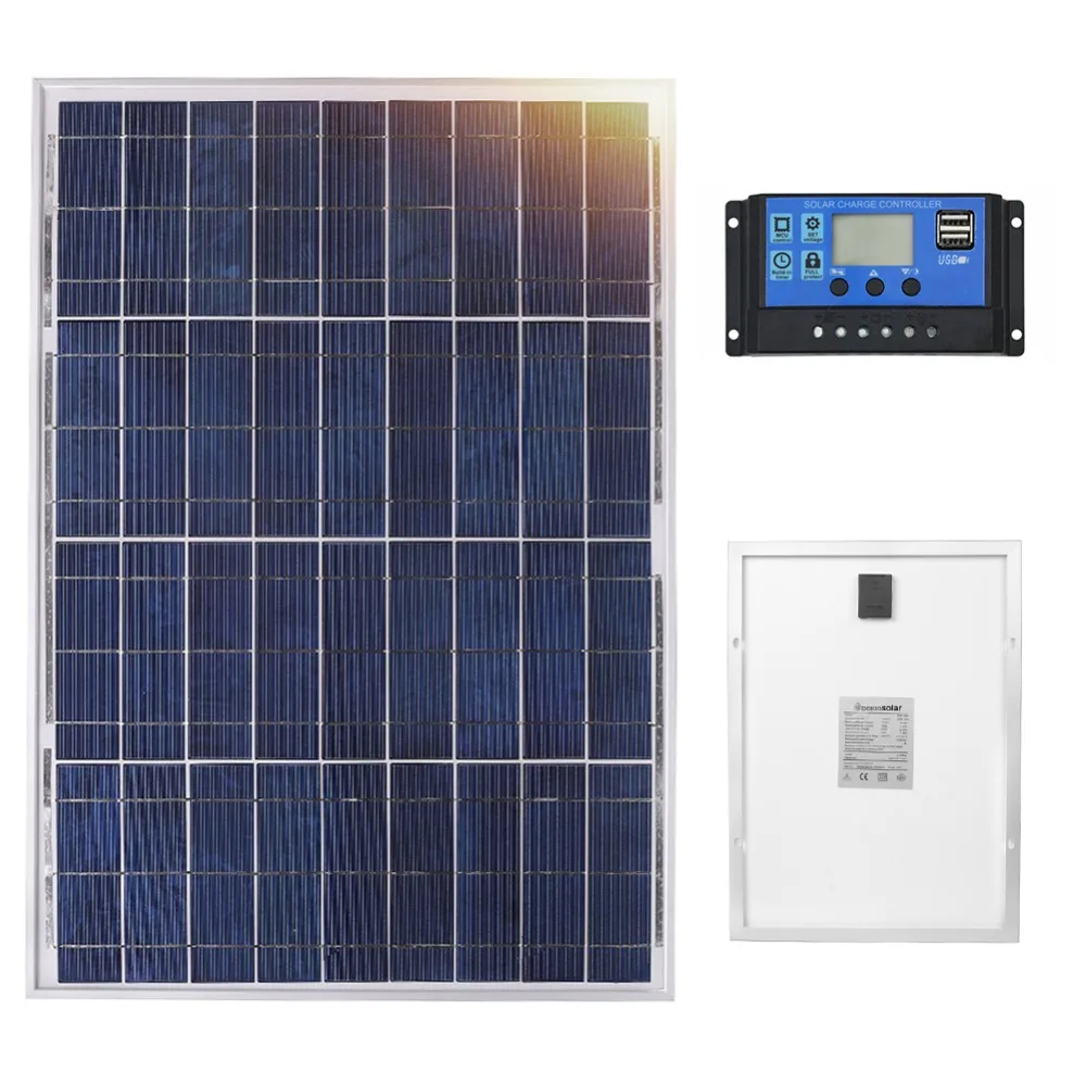 Anaka Russia 30w 50w Solar Panel China Small Power Charge 12v Battery ...