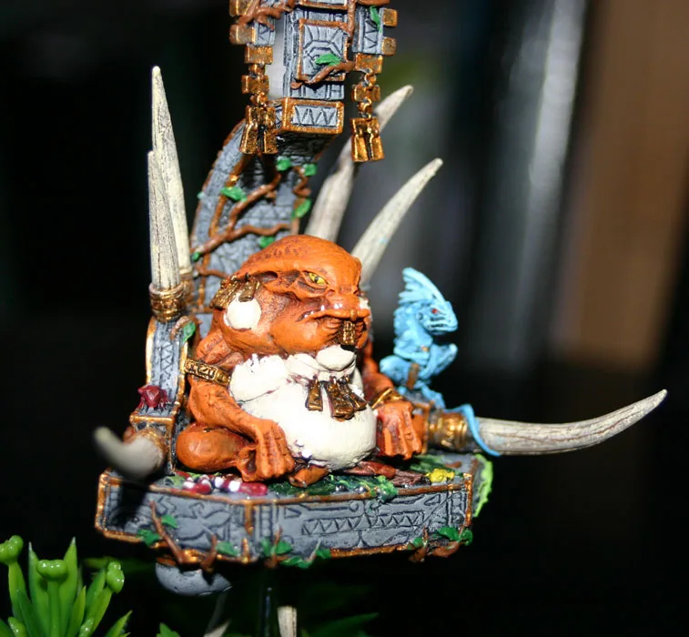 Hombres lagarto Slann mago sacerdote modelo de Metal| | - AliExpress