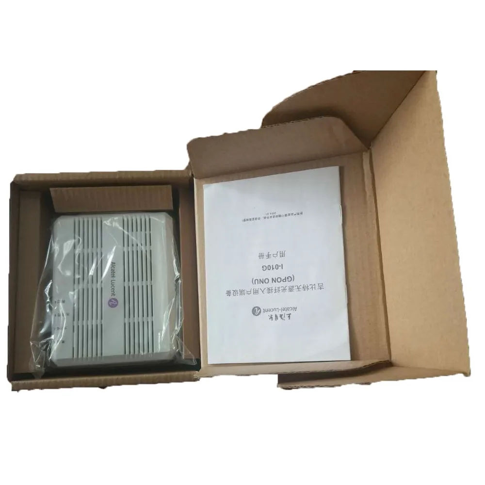 Alcatel Lucent Bell Gpon Onu I-010G 1 Ge Ethernet Port Optical Network ...