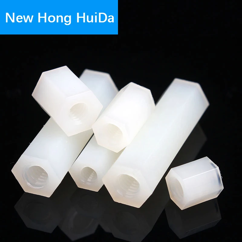 M4 White Hex Nylon Standoff Male Female Plastic Mount Hexagon Threaded ... M4 White Hex Nylon Standoff Male Female Plastic Mount Hexagon Threaded ...