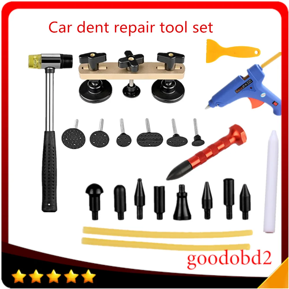 Dent Puller Kit Paintless Dent Repair Tool For Body Dent Removal Car ...