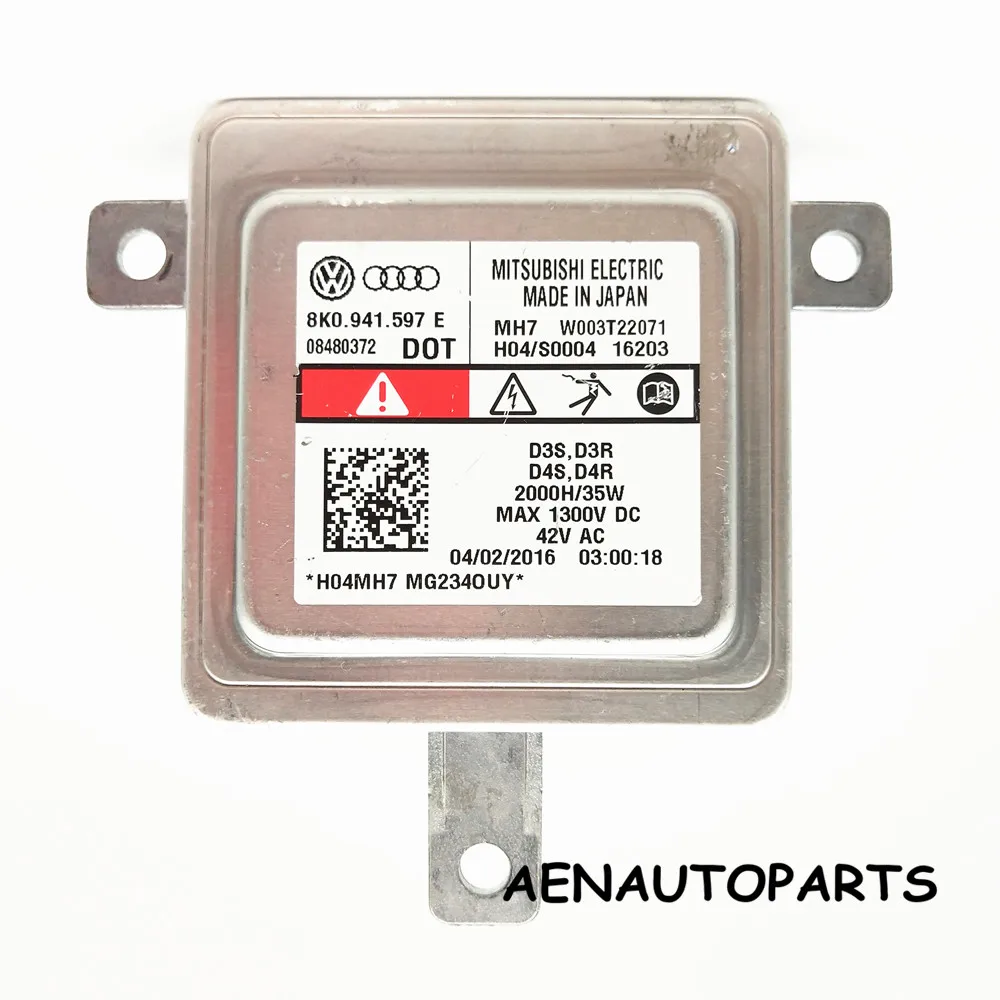 OEM 8K0.941.597E Xenon HID D3S Ballast Control Unit Computer Module ECU 8K0941597E for Audi / VW ...