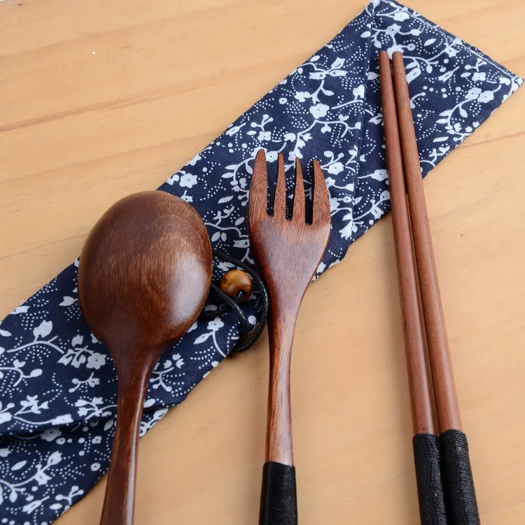 1 Set New Chinese Learn Chop stick Non slip Palillos Chinos Wood Food ...