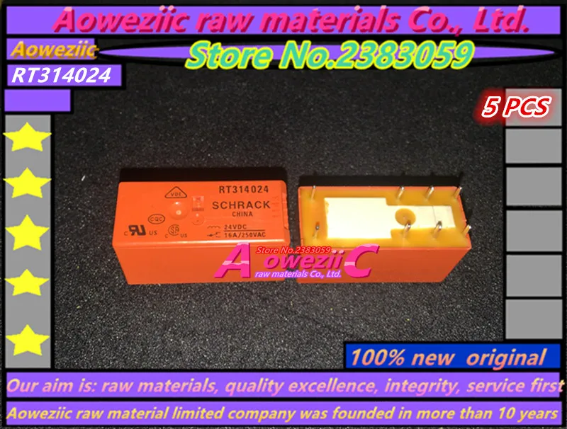 5 piezas nuevo original RT314005 RT314012 RT314024 RT314730 relé de ...