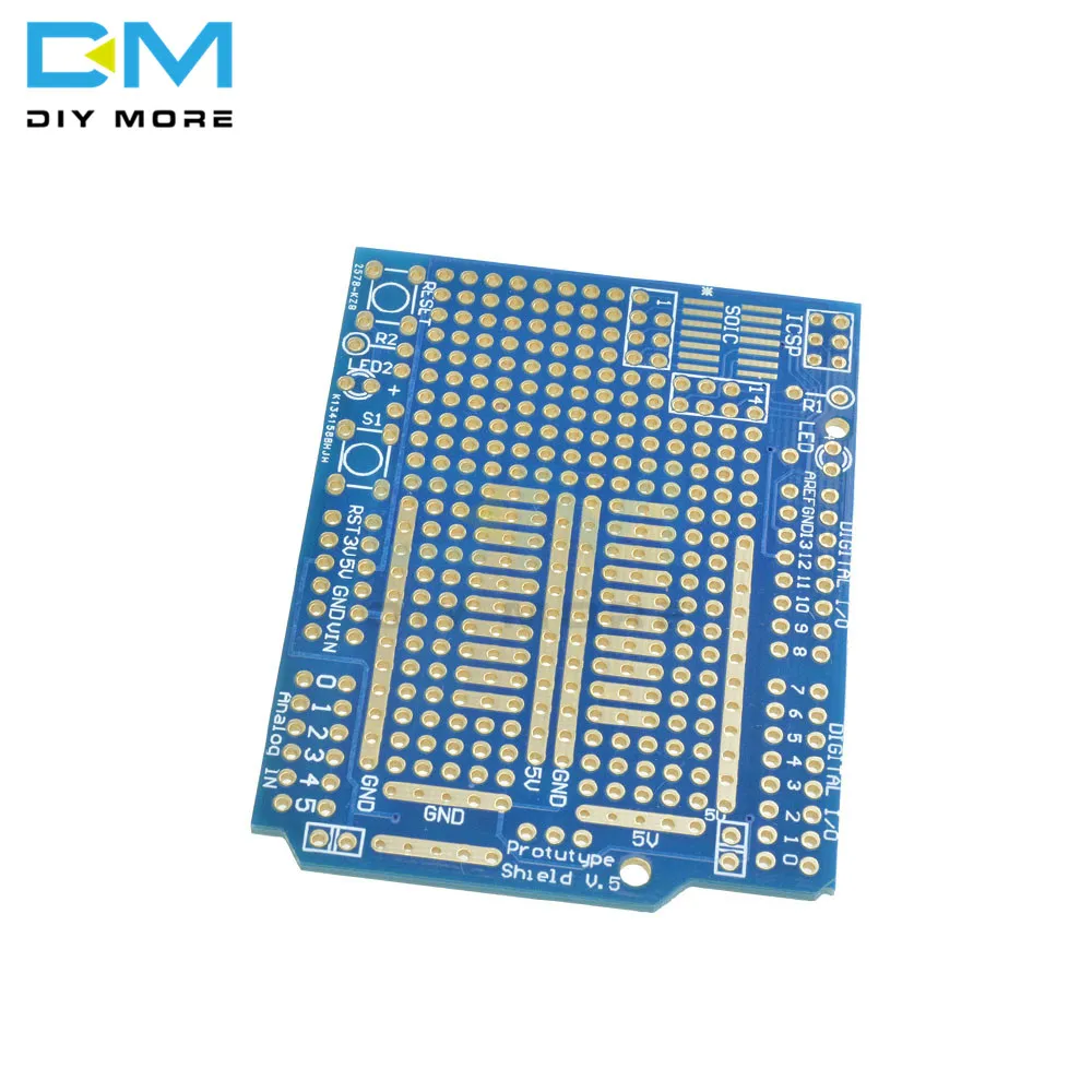 【KAMDSS015】Prototype PCB for Arduino UNO R3 Shield Board DIY Combo ...