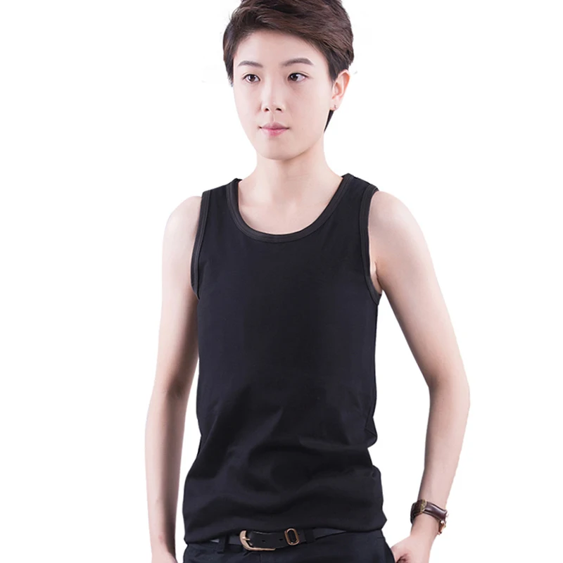 Cotton Outwear Vest Binder Chest Tomboy Clothing Flat Breast Binder for ...