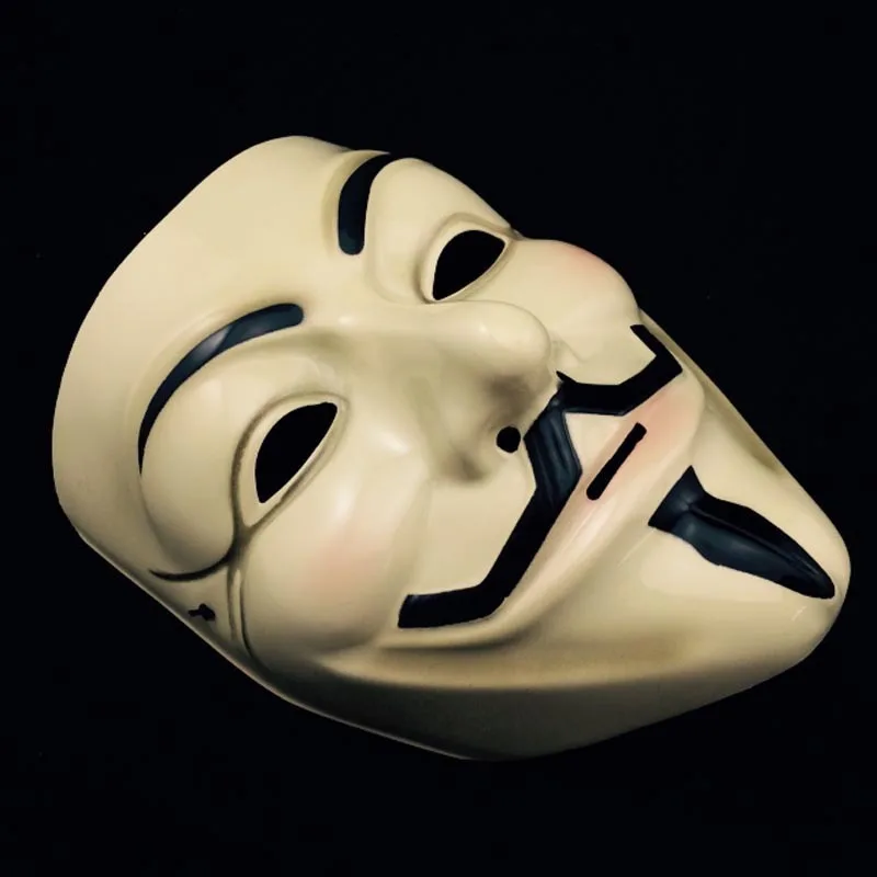 V for Vendetta Masks Cosplay Party Masquerade Mask Anonymous Guy Fawkes ...