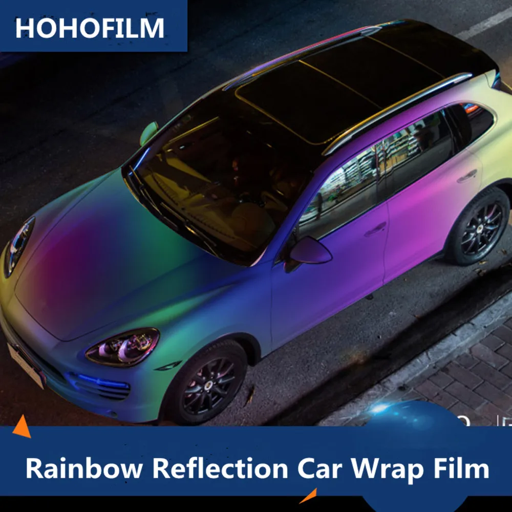 New Colorful Car Color Changing Film 130x30cm 1PC Car Styling Chameleon ...