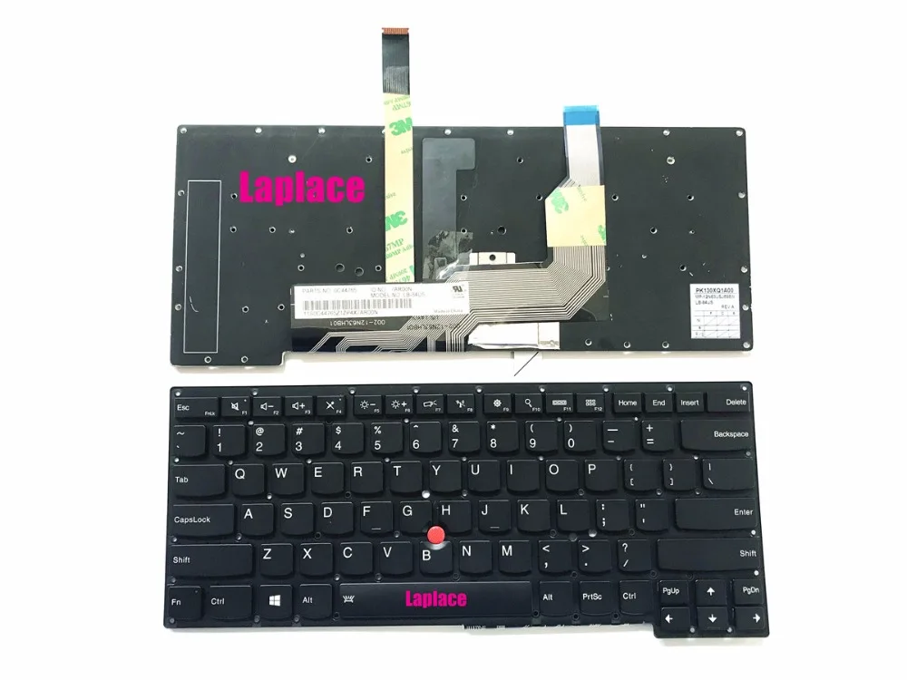 Lalocal teclado americano genuíno para lenovo thinkpad drive, s431 ...