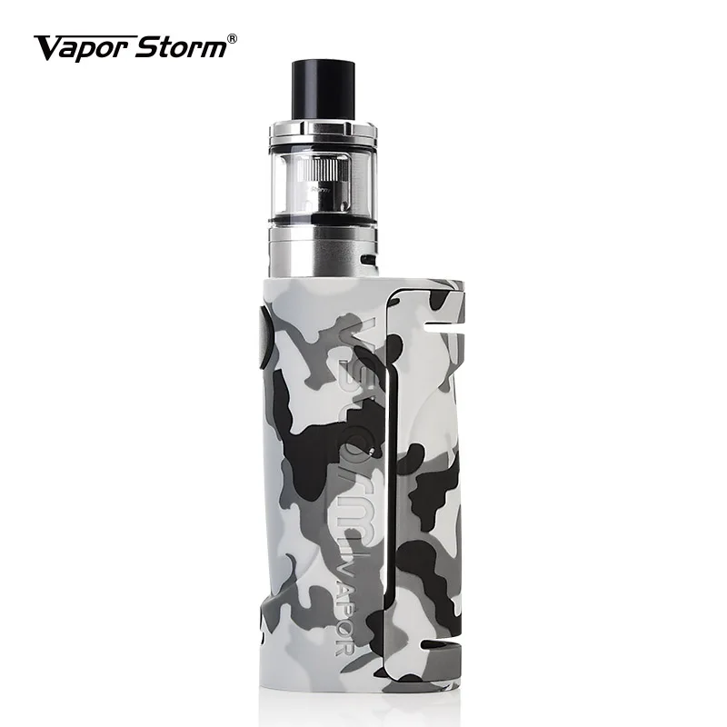 Original Vapor Storm ECO 90W Kit 2ML V Tank 90w ECO Box Mod Vape 510 ...