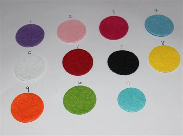 1000pcs 1.5"/4cm round felt circles applique pads|applique embroidery ...