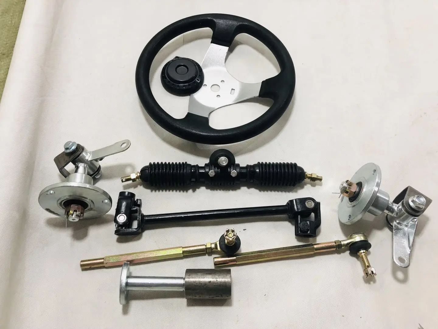 Go Kart Karting Atv Utv Buggy 6inch Wheel 32cm Steering Gear Rack ...